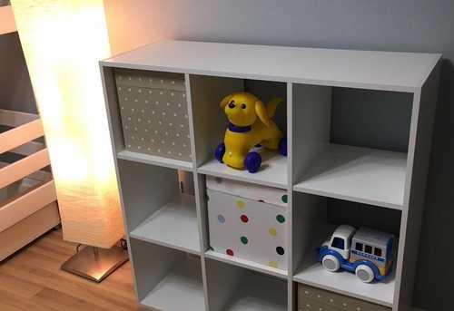 Стеллаж IKEA аналог 9(3х9)ячеек Белый Обнинск