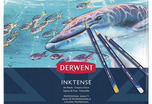 Карандаши Derwent Procolour 24,Derwent Inktense 24