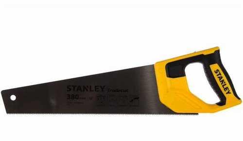 Ножовка Stanley tradecut по дереву закаленный зуб
