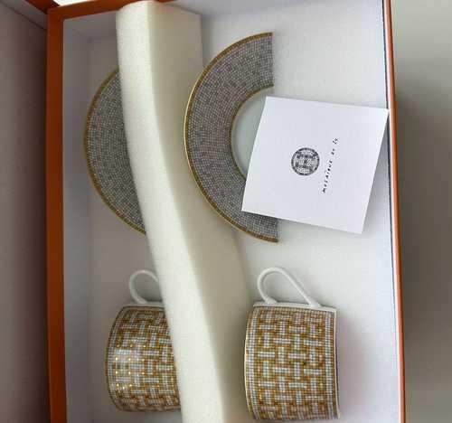 Набор чашки с блюдцем Hermes Mosaique