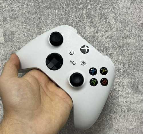 Xbox Controller Robot White Оригинал (Дрифтит)