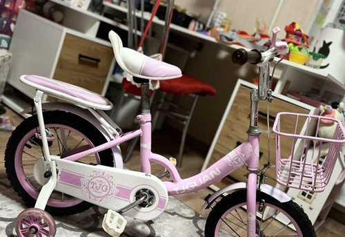 Велосипед для девочки 5 лет