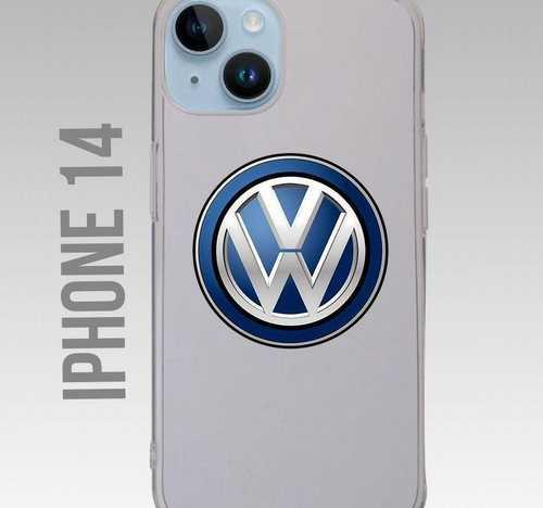 Чехол на iPhone 14 Volkswagen