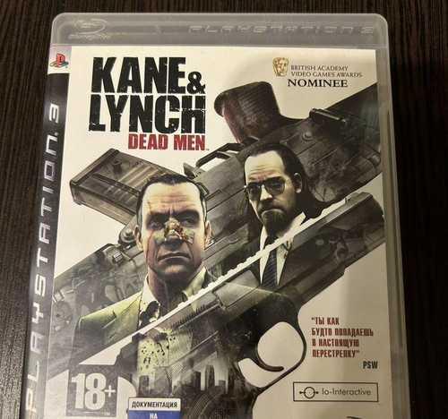Диски на ps3 Kane & Lynch Dead men