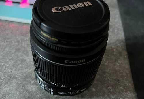 Canon efs 18-55 объектив