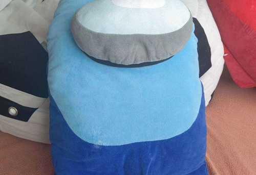 Подушка игрушка амонгас Синяя