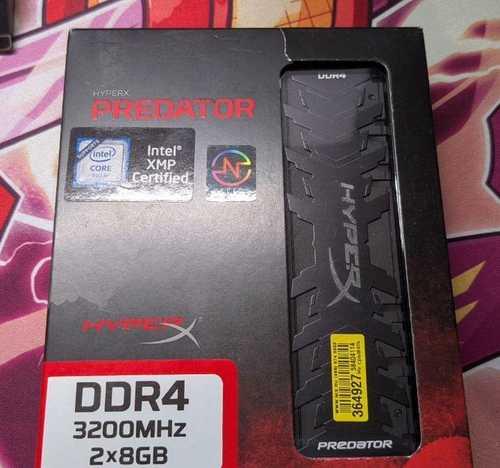 HyperX Predator DDR4 3200Mhz 2x8GB (16GB)