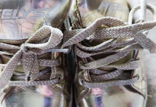 Роликовые кроссовки heelys размер 34