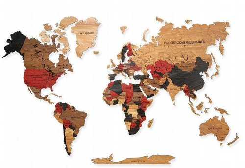 Деревянные карты мира в Стерлитамак
