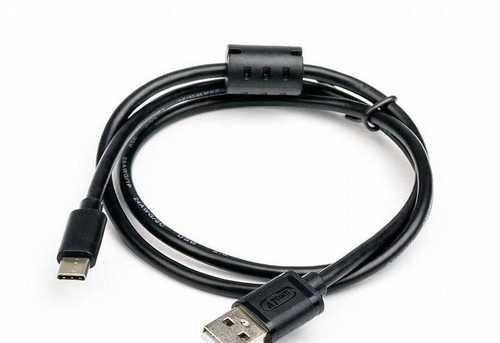USB кабель atcom USB Type C (M) - USB Type A (M)