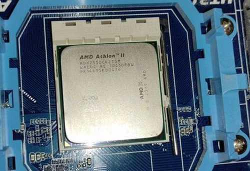 Комплект GigaByte Socet AM3 + AMD Athlon II+