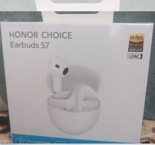 Беспроводные наушники honor choice earbuds s7