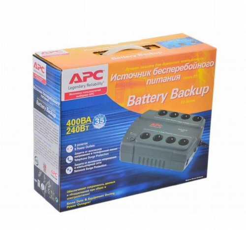 Ибп APC Back-UPS ES 400VA 8 роз