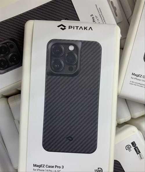 Чехол pitaka усиленный Case Pro 3 iPhone 14 Pro