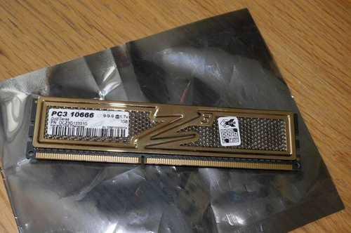 OCZ dimm DDR3 PC3-10600 Gold 1Gb