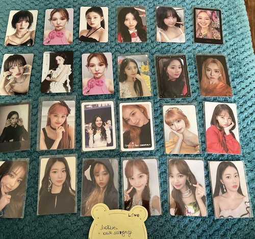 Карты Red velvet twice Izone Ive dreamcatcher