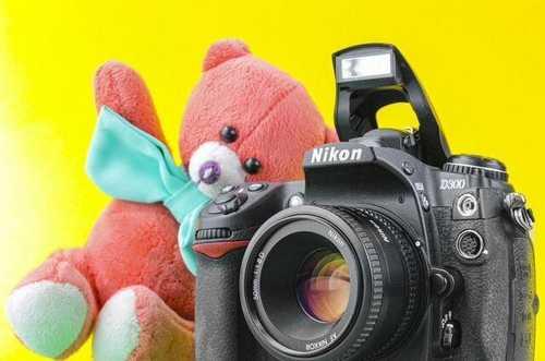Фотоаппарат Nikon D300 kit 50mm f1.8D