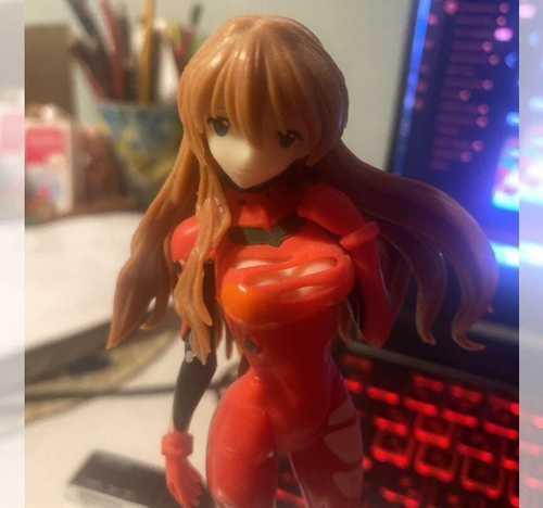 Фигурка Аски из Евангелиона. Asuka Evangelion