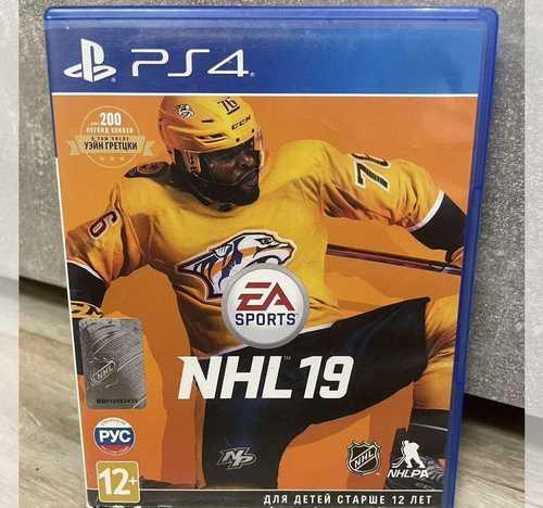 Диск NHL 19 для ps4/ps5