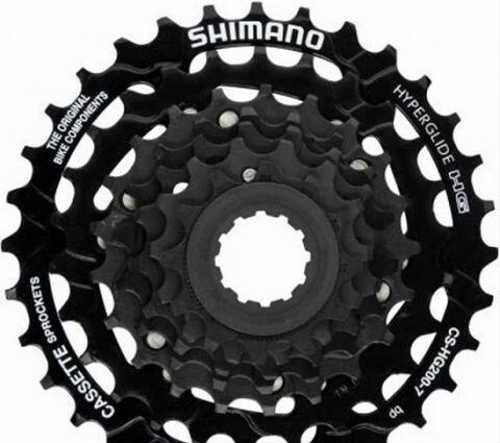 Кассета для велосипеда Shimano CS-HG200 (7s, 12-28