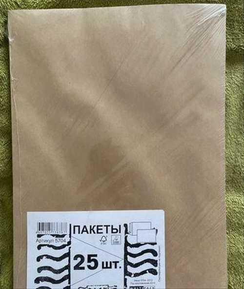 Пакеты, конверты А4 крафтовые