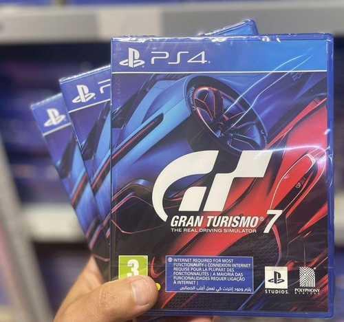 Grand turismo 7 ps4 диск