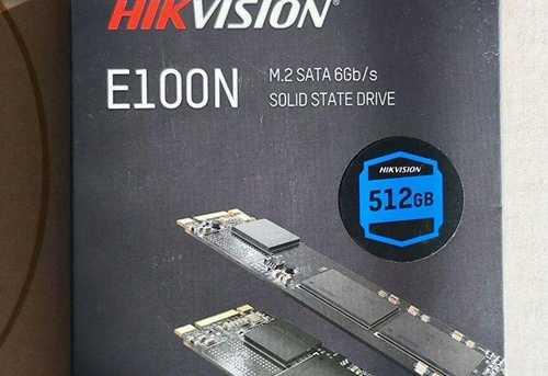 Новый SSD накопитель Hikvision 512гб, M.2 2280