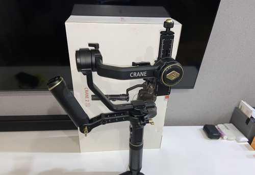 Zhiyun crane 2s + рукоятка