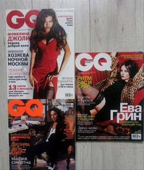 Журнал GQ 2003, 2004, 2006 гг. Max, Madame