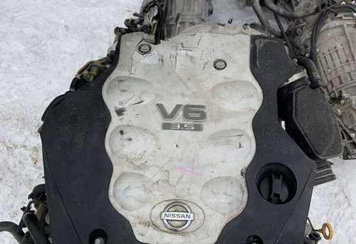 Двигатель VQ35DE Infiniti Nissan M35 Fuga Y50 VQ35