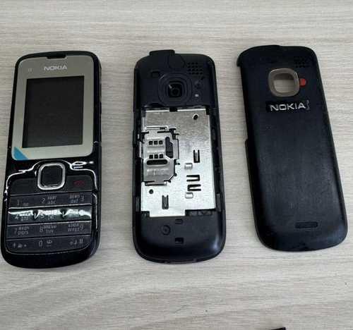 Корпус аналог nokia c2-00 black магазин, сервис