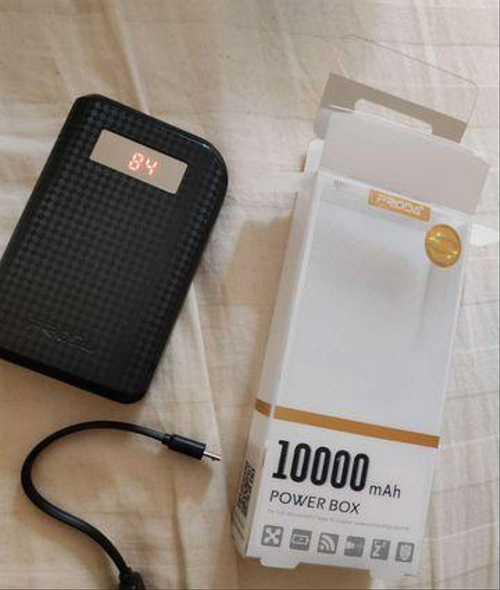 Пауэр банк, внешний аккумулятор 10 000 mAh