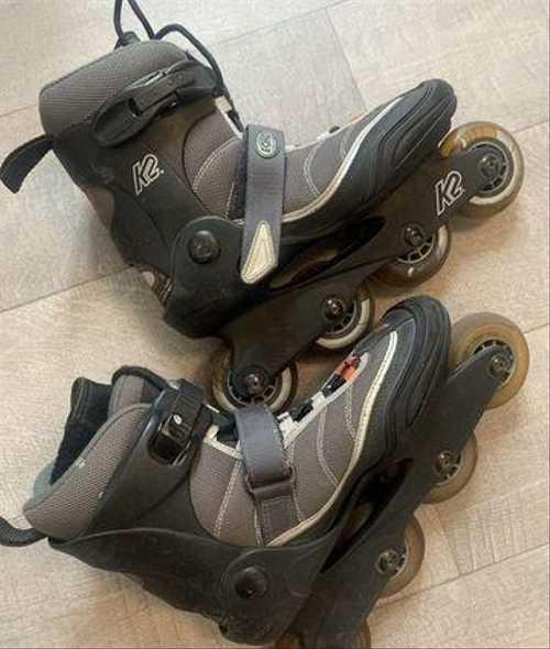 Ролики К2 (38,5-39) + защита rollerblade