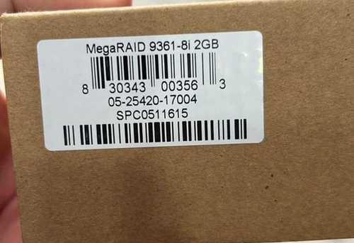 Продам Raid контроллер 9361-8i, 2GB