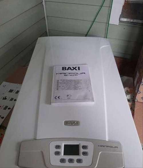 Газовый котел двухконтурный baxi 24