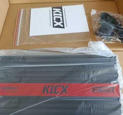 Усилитель моноблок сабвуфера Kicx SP-600d новый