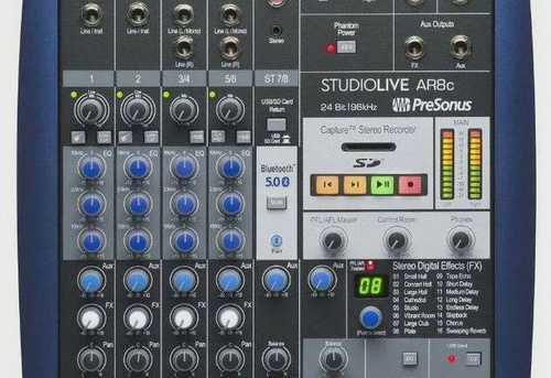 Presonus StudioLive AR8 C Аналоговый микшер