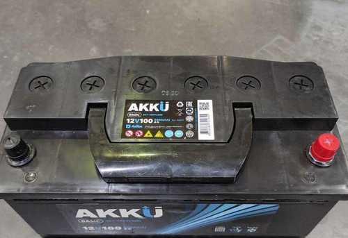 Аккумулятор для авто akku 100e