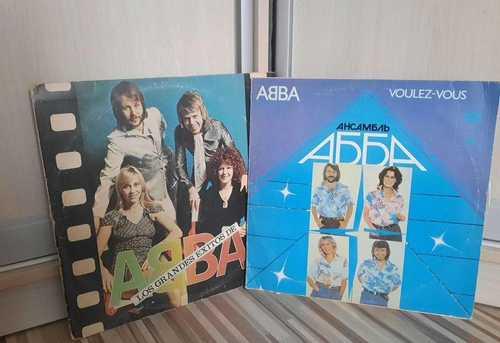 Виниловые пластинки группы abba