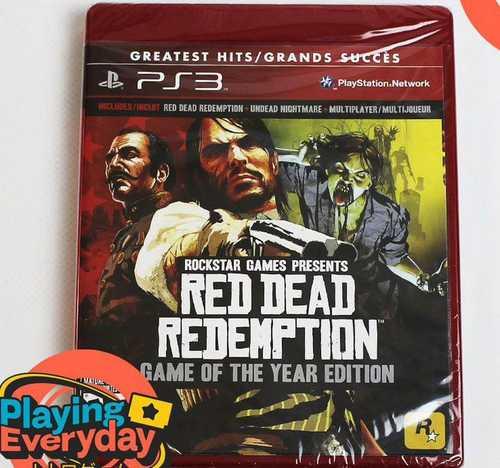 Диск "Red dead redemption" (PlayStation 3)