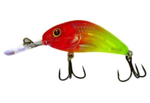 Salmo Rattlin Hornet 4.5F Clear Bright Red Head