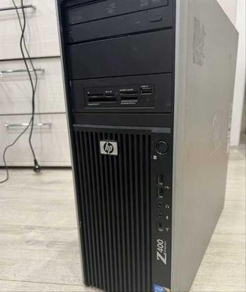 HP z400 w3550/16Gb ram/fx1800/500Gb/600w