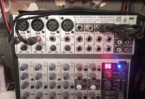 Микшерный пульт behringer xenyx UB1202FX