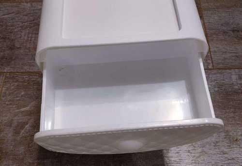 Держатель для туалетной бумаги белый