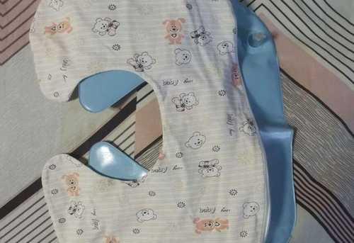 Подушка для шеи надувная малышам с чехлом