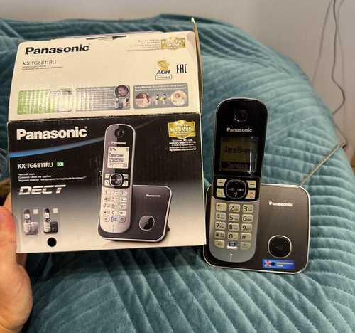 Радио телефон panasonic kx-tg6811ru