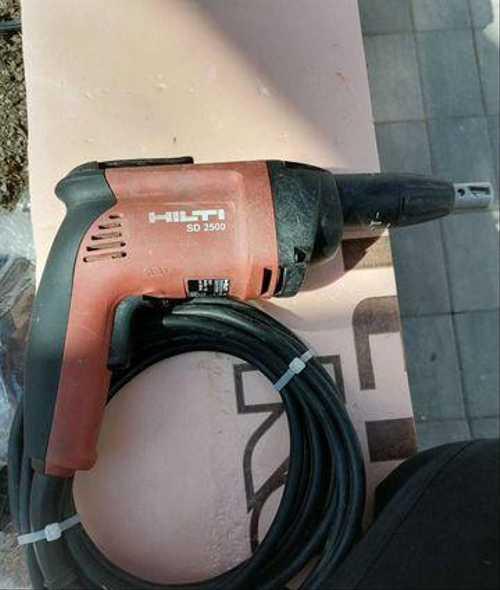 Шуруповерт для внутренней отделки Hilti SD 2500
