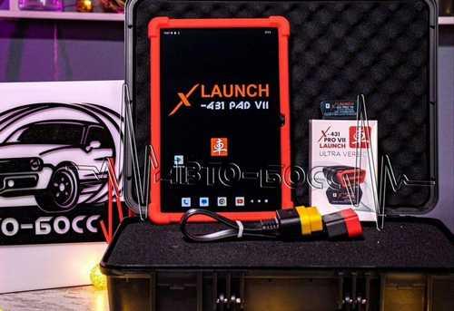 Лаунч Launch x431 PAD VII + 500 марок и курсы