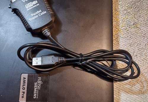 LPT USB переходник vcom кабель 1.8 м