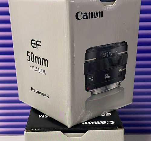 Canon EF 50mm f/1.4 USM (новый)